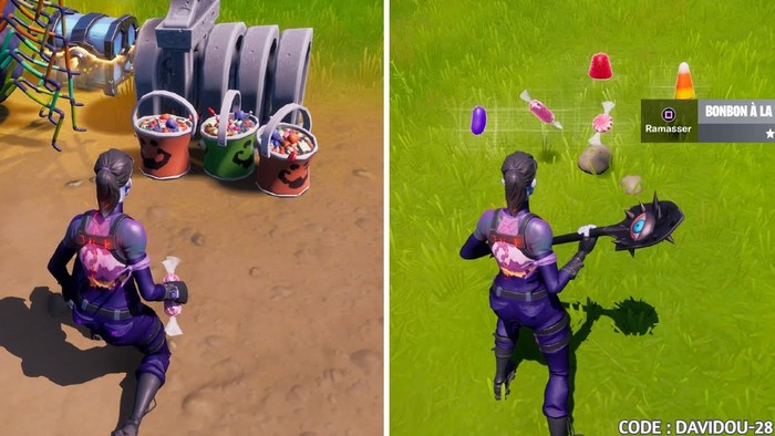 Emplacements Bonbons : Comment trouver et manger des bonbons à Fortnite ...