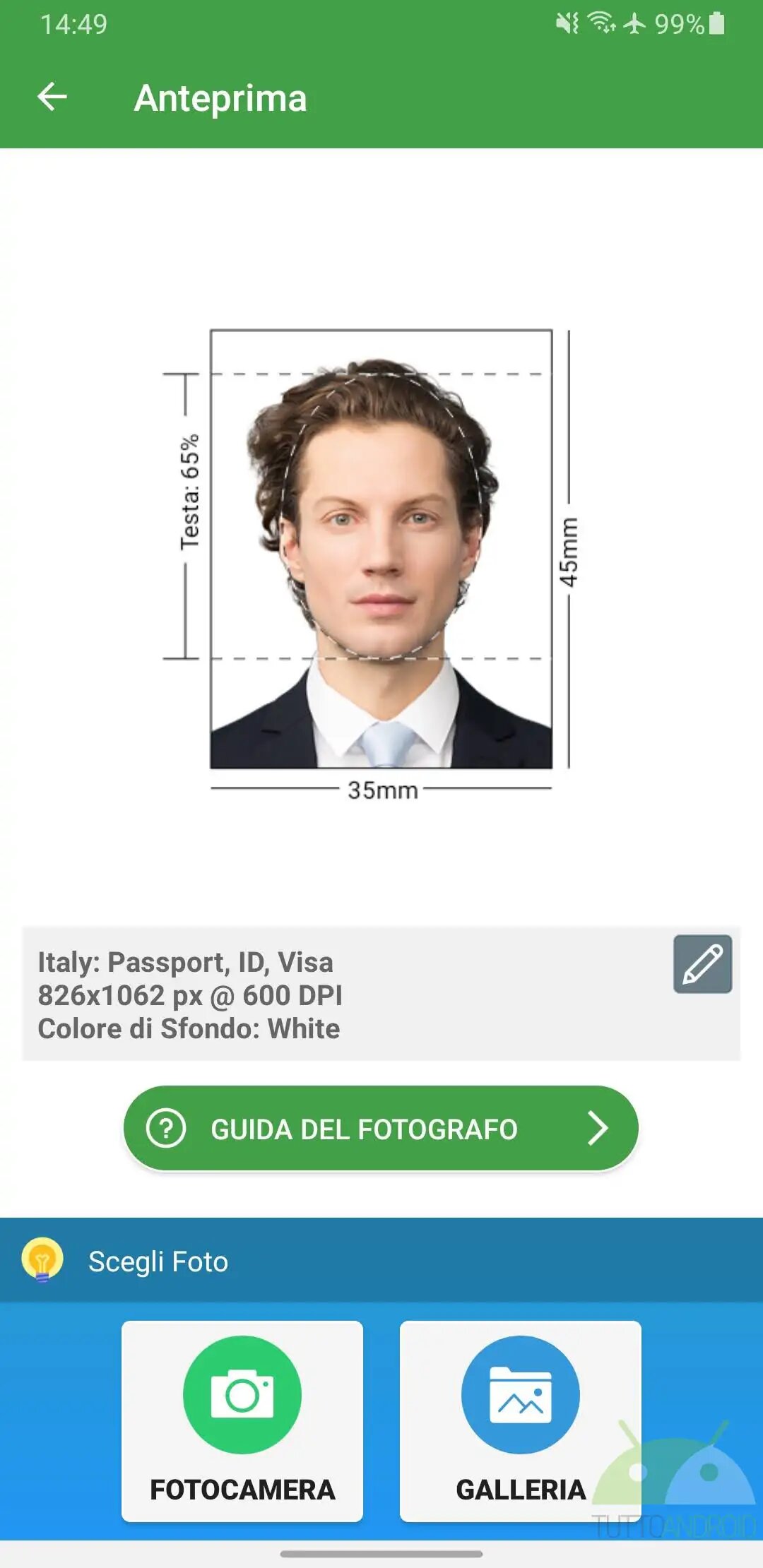 Comment créer une photo d'identité à l'aide d'un smartphone Android ...
