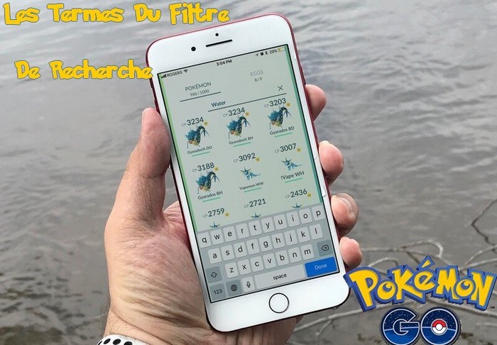 Les filtres de recherche dans Pokémon Go - Liste complète de tous les ...
