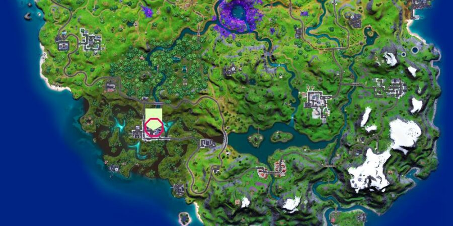 Fortnite : Infliger des dégâts à un adversaire au site d’enlèvement de ...