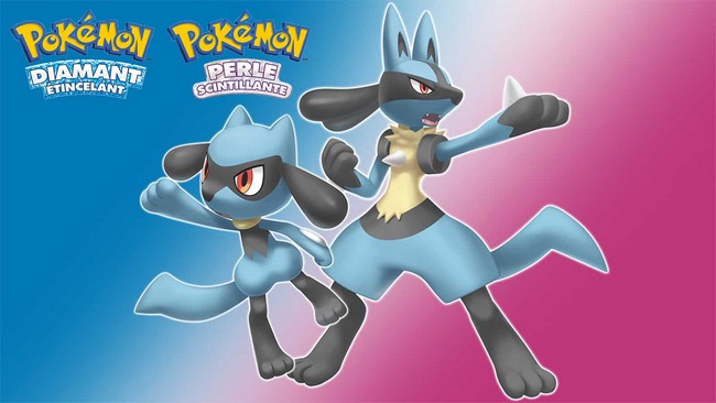 Riolu Pokémon Diamant Étincelant et Perle Scintillante - Comment ...