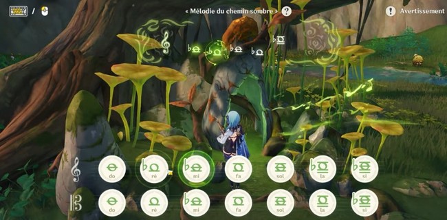 Quête La mélodie vers le chemin sombre Genshin impact, comment l ...