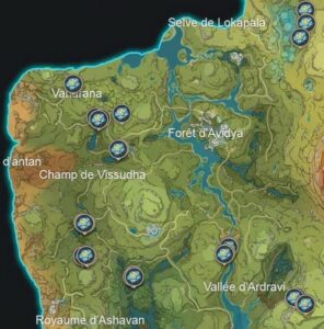 Emplacement Kalpalotus Genshin impact, où les trouver ? - topactualites.com