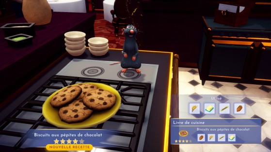 Recette Biscuits aux pépites de chocolat Disney Dreamlight Valley ...