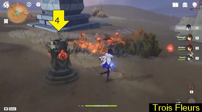 Débloquer le donjon Jardin des piliers infinis Genshin Impact 3.1 ...