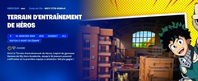 Code île Terrain d'entrainement de héros Fortnite : Comment se rendre ...