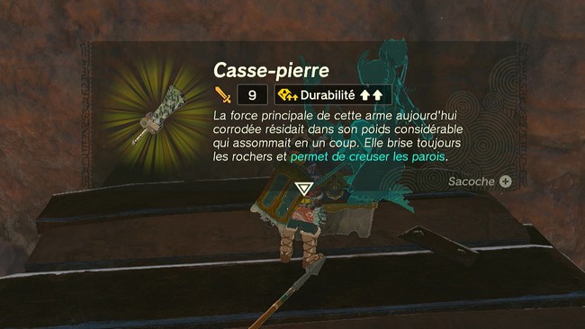 Emplacement casse-pierre Zelda Tears of the Kingdom, où la trouver ...