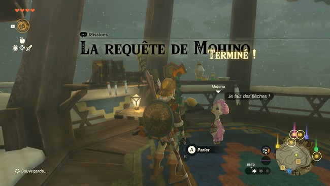 Mission "La requête de Mohino" Zelda Tears Of The Kingdom, comment l ...