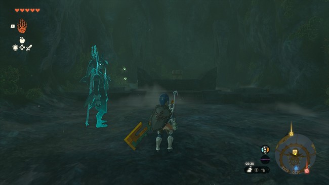 Emplacement Heaume divin de Ruta Zelda Tears of the Kingdom, où le ...