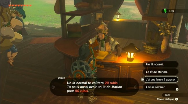 Mission "Décorer le nouveau relais de Delass" Zelda Tears of the ...