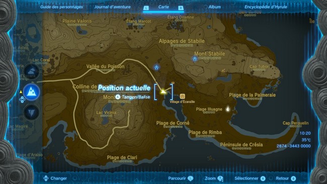Quête "Reconstruction d'Écaraille" Zelda Tears of the Kingdom, comment ...