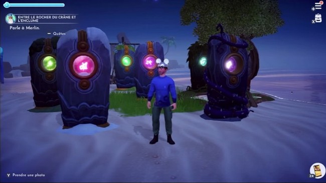 Quête "Entre le rocher du crane et l'enclume" Disney Dreamlight Valley ...