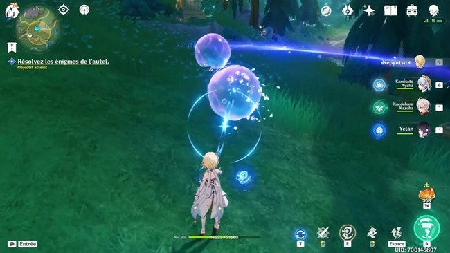 Quête chemin forestier brumeux Genshin impact 4.2, comment l'accomplir ...