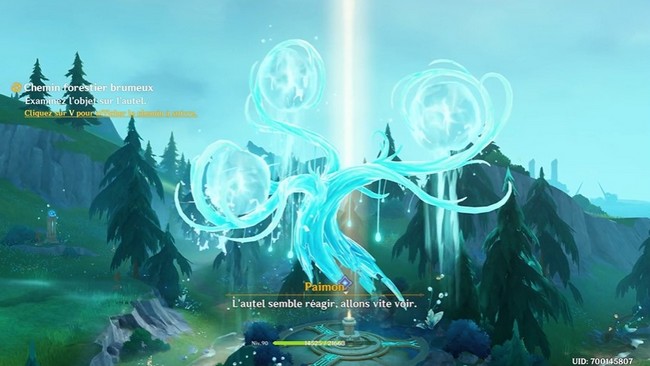 Quête chemin forestier brumeux Genshin impact 4.2, comment l'accomplir ...