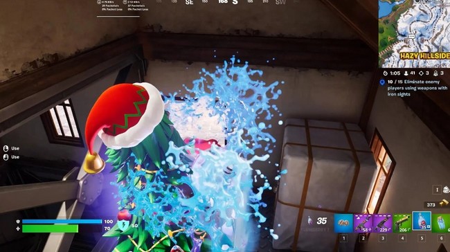 Parcourir la distance verticalement en étant sous l'effet du Fizz à la ...