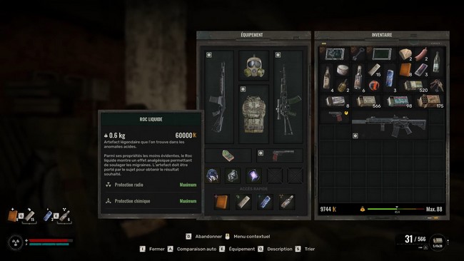 Où trouver l'artefact Roc Liquide dans S.T.A.L.K.E.R. 2 ...